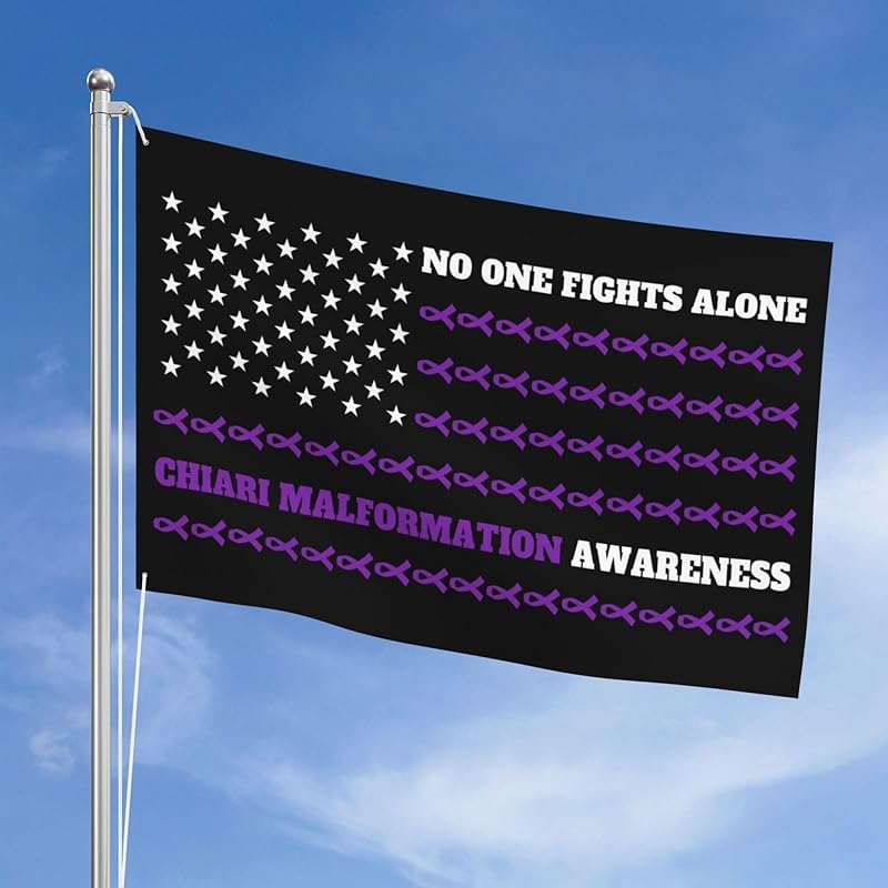 American Flag Fight Cerebral Palsy Awareness Flag 4x6 Ft Double-Sided ...