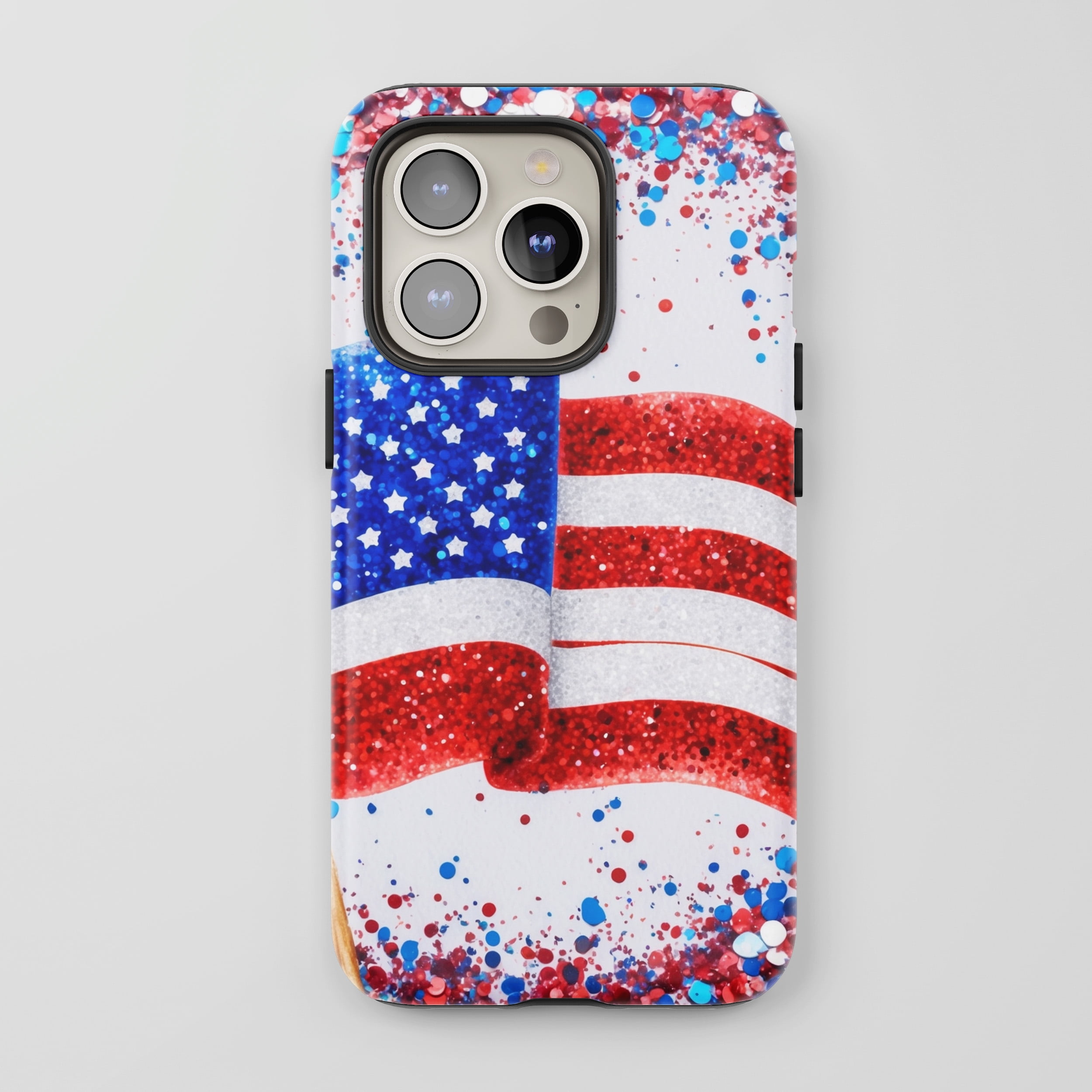 American Flag For All iPhone Series Protective Phone Case Patriotic ...