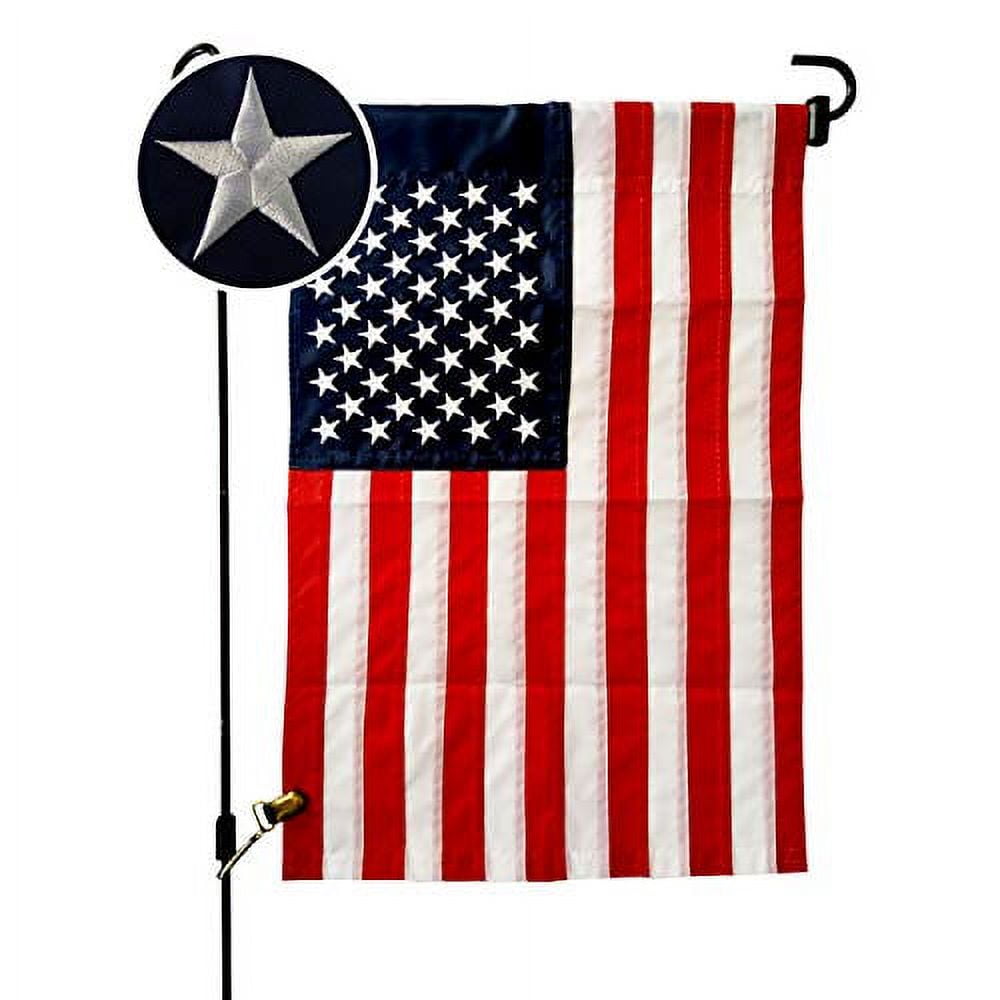 American Flag Garden Flag 12.5 x 18 Inch USA Garden Flag 4th of July ...