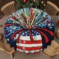 American Flag Gift Box 4th July Present tablecloths for round tables ...