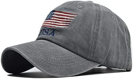 American Flag Hat Men Women Adjustable USA Baseball Cap Outdoors ...