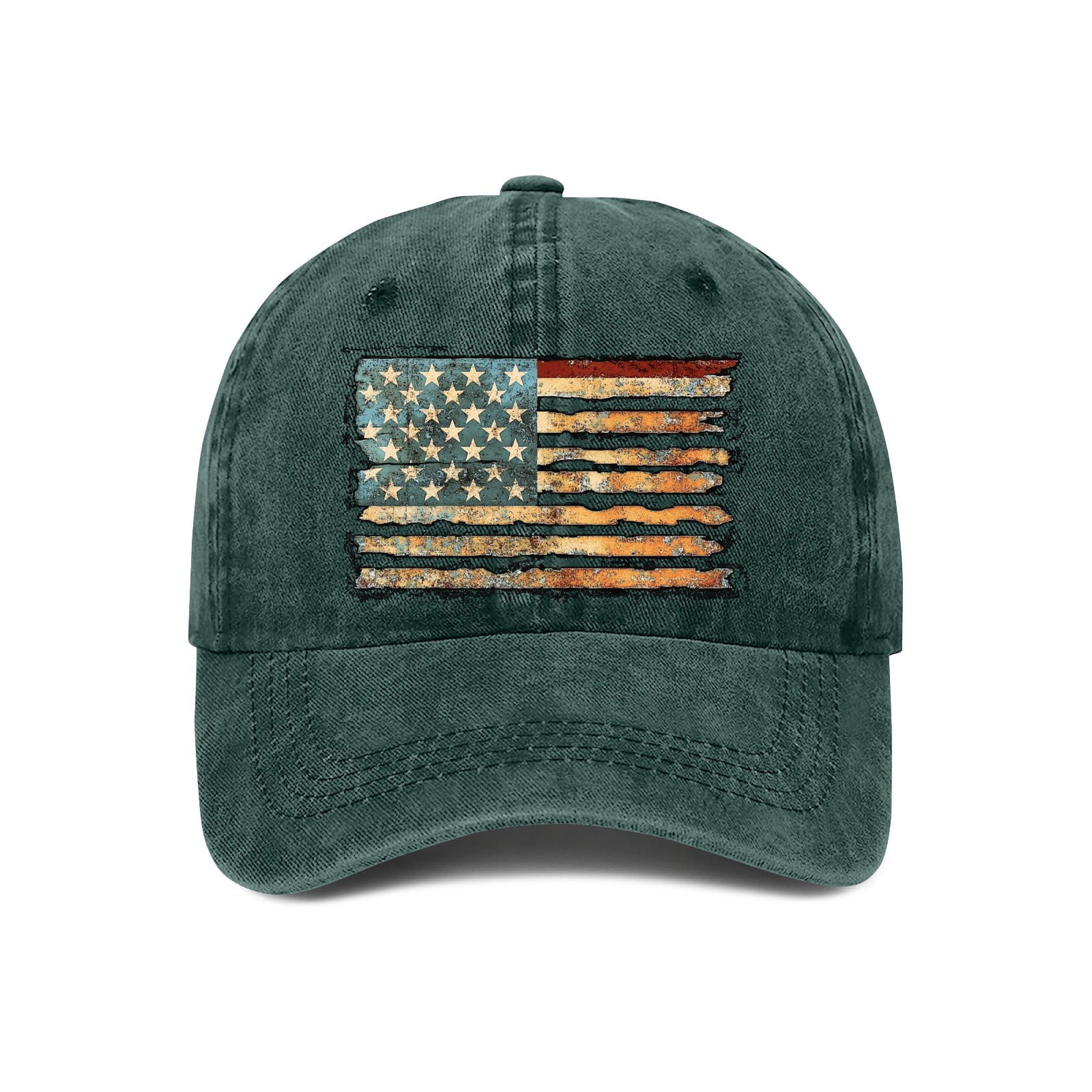 American Flag Hats for Men! Fadeal Baseball Cap for Men Women Vintage ...