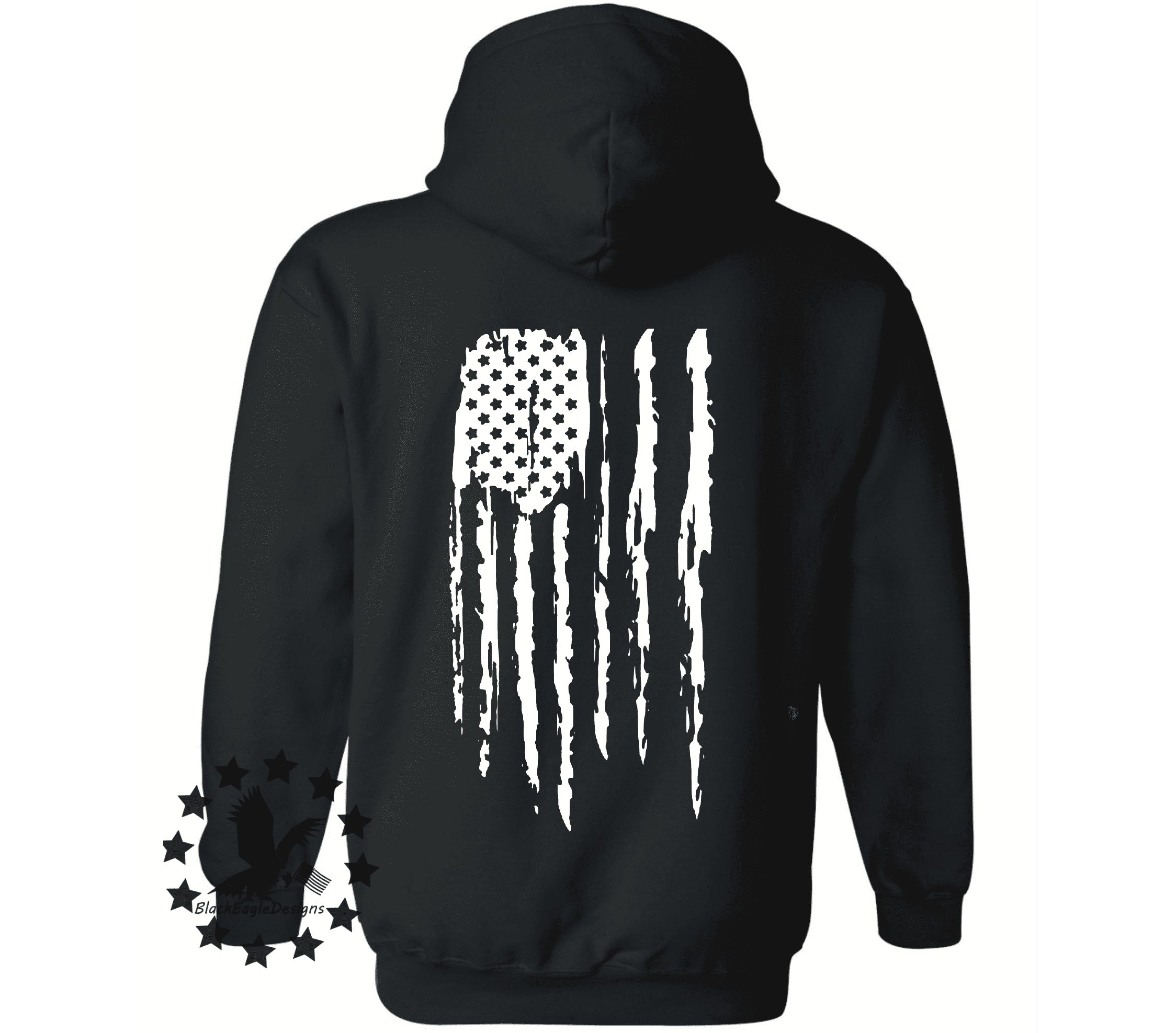 American Flag Hoodie - Walmart.com