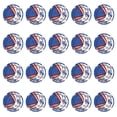 American Flag Independence Day Party Tableware Set, Food Safe Paper ...