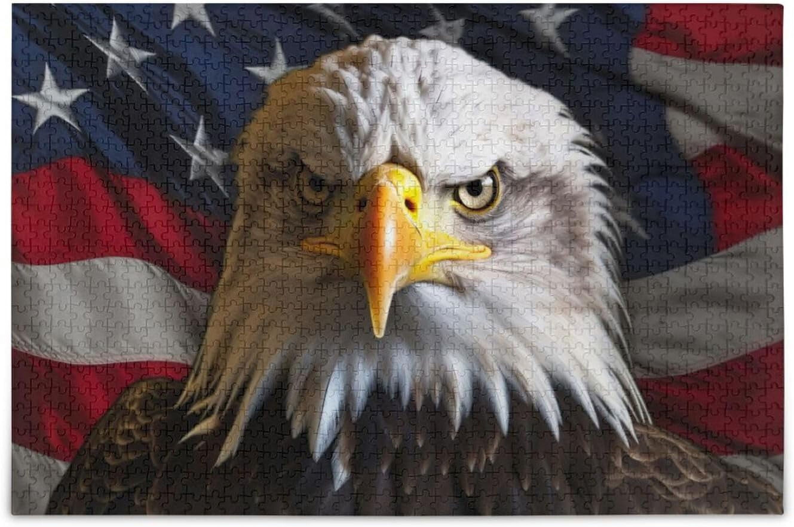 American Flag Jigsaw Puzzles for Adults , Puzzles 1000 Pieces for ...