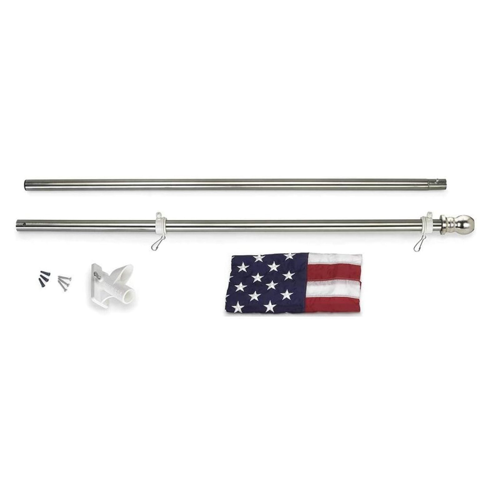 , American Flag Kit, Nylon PERMA-NYL, 3' x 5', 100% Made in USA, All ...