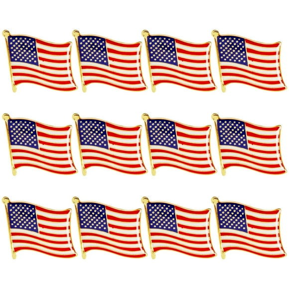 American Flag Pins