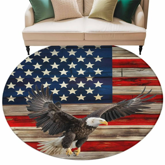 American Flag Large Area Rugs for Bedroom Living Room, Soft Non Slip ...