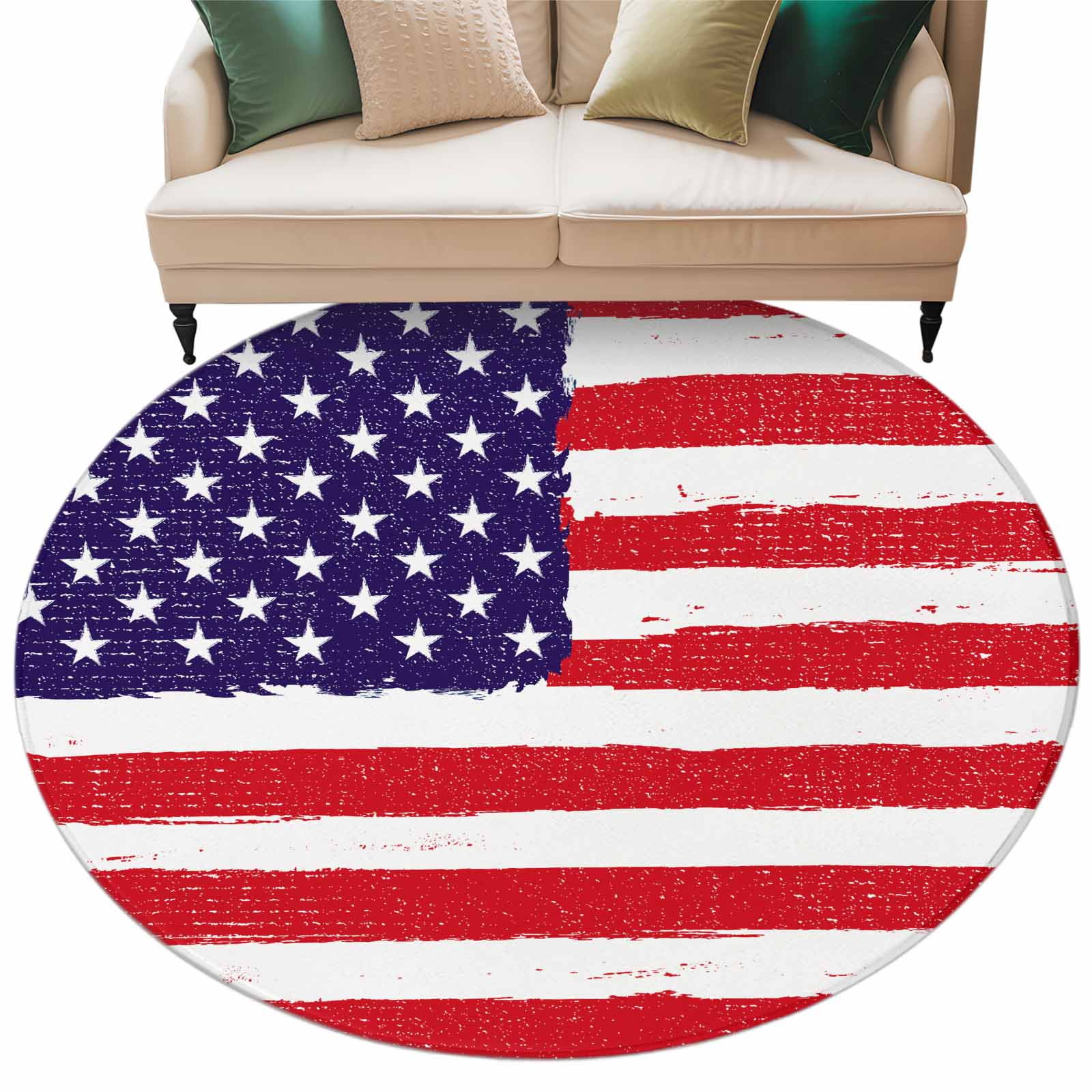 American Flag Large Area Rugs for Bedroom Living Room, Soft Non Slip ...