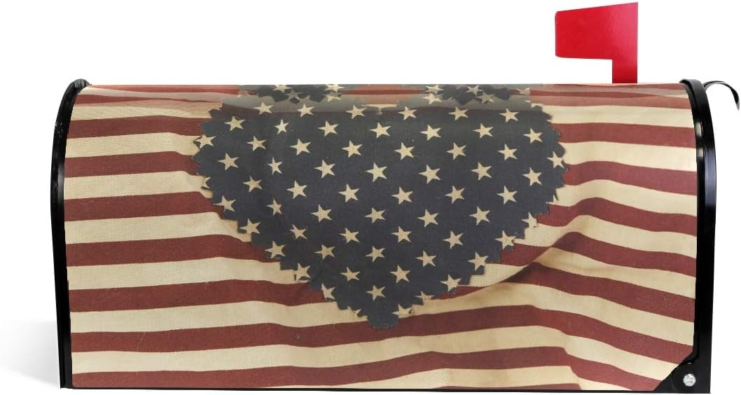 American Flag Magnetic Mailbox Cover for Standard Mailboxes - Walmart.com