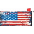 American Flag Mailbox Cover Magnetic Mailbox Wrap Standard Size 18 x 21 ...