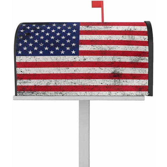 American Flag Mailbox Covers Magnetic Standard Size 21x25.5 Inch ...