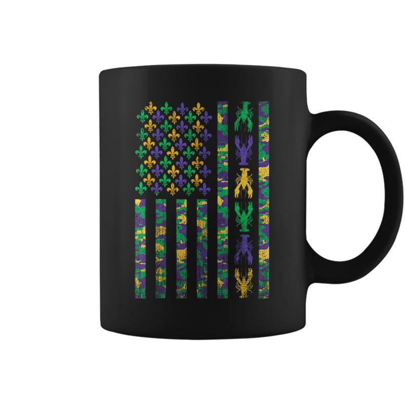 American Flag Mardi Gras Crawfish Carnival Coffee Mugs - Walmart.com