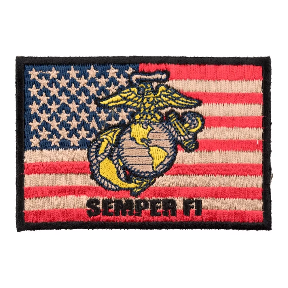 American Flag Marines EGA Patch, US Flag Patches - Walmart.com