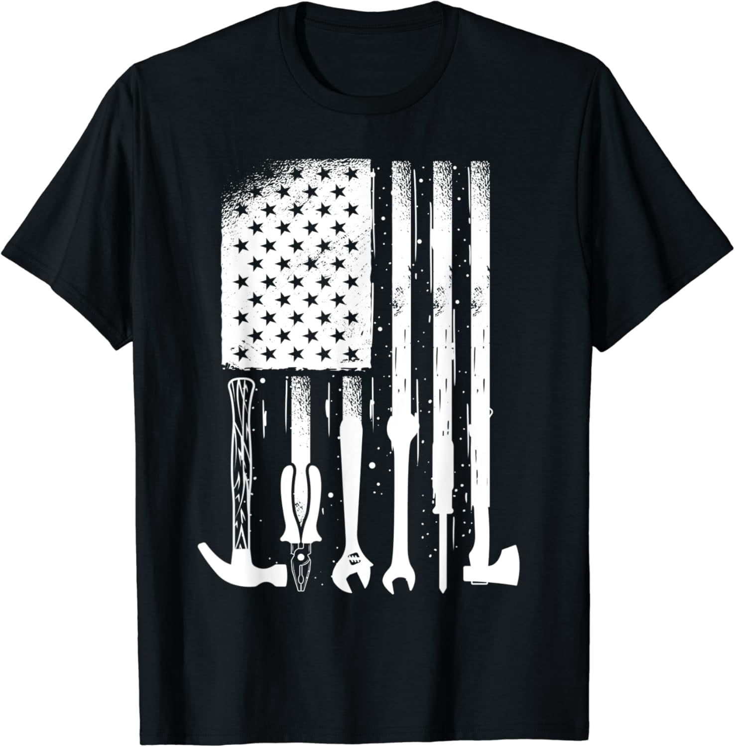 American Flag Mechanic Tools Proud Craftsman Usa T Shirt - Walmart.com