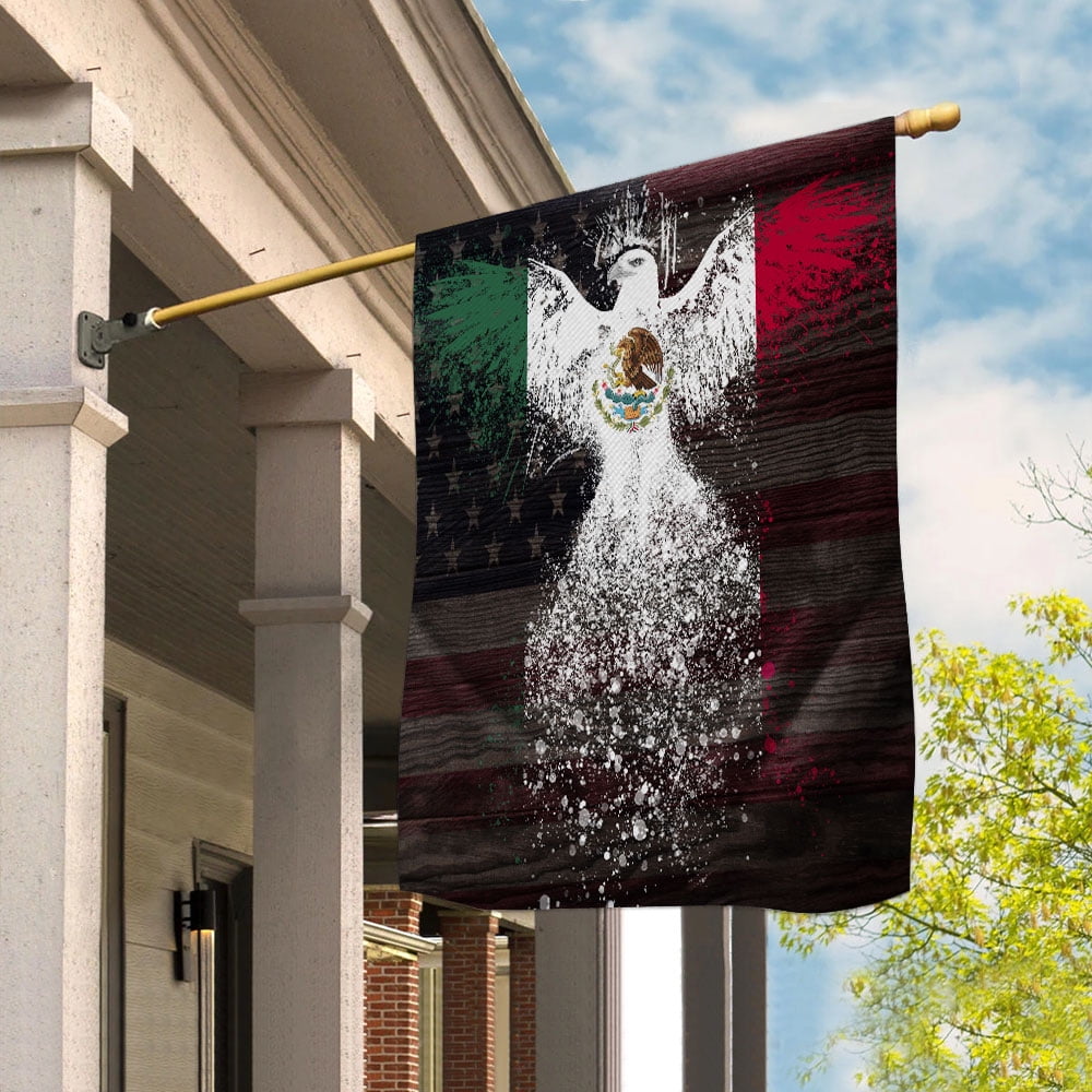 American Flag- Mexican Flag Mexico US Friendship Forever July 4 ...