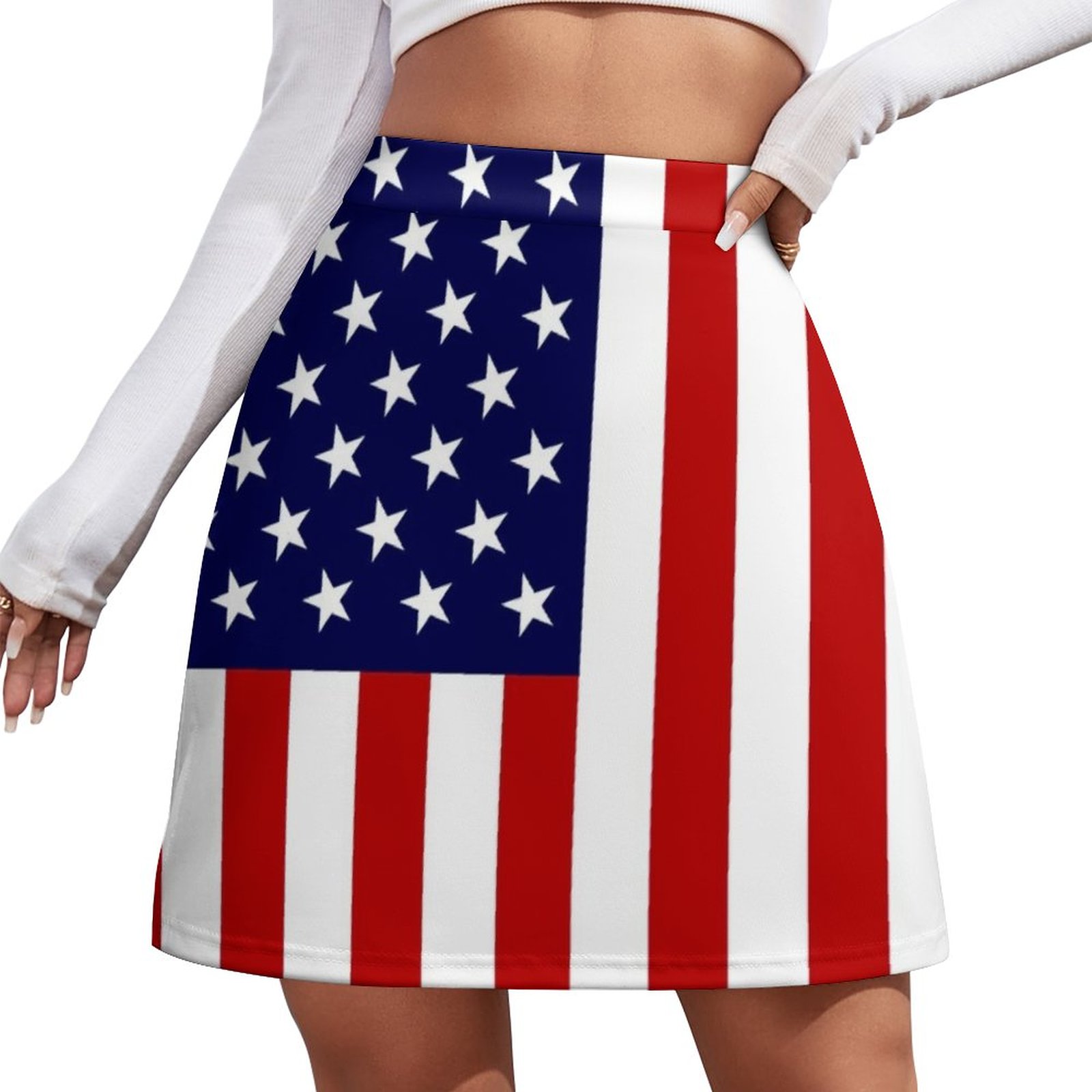 American Flag Mini Skirt shorts skirts women summer 2025 fairy grunge ...