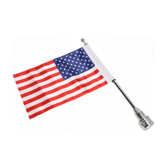 For American Flag Motorcycle Accessory with Mount, For Durable ...