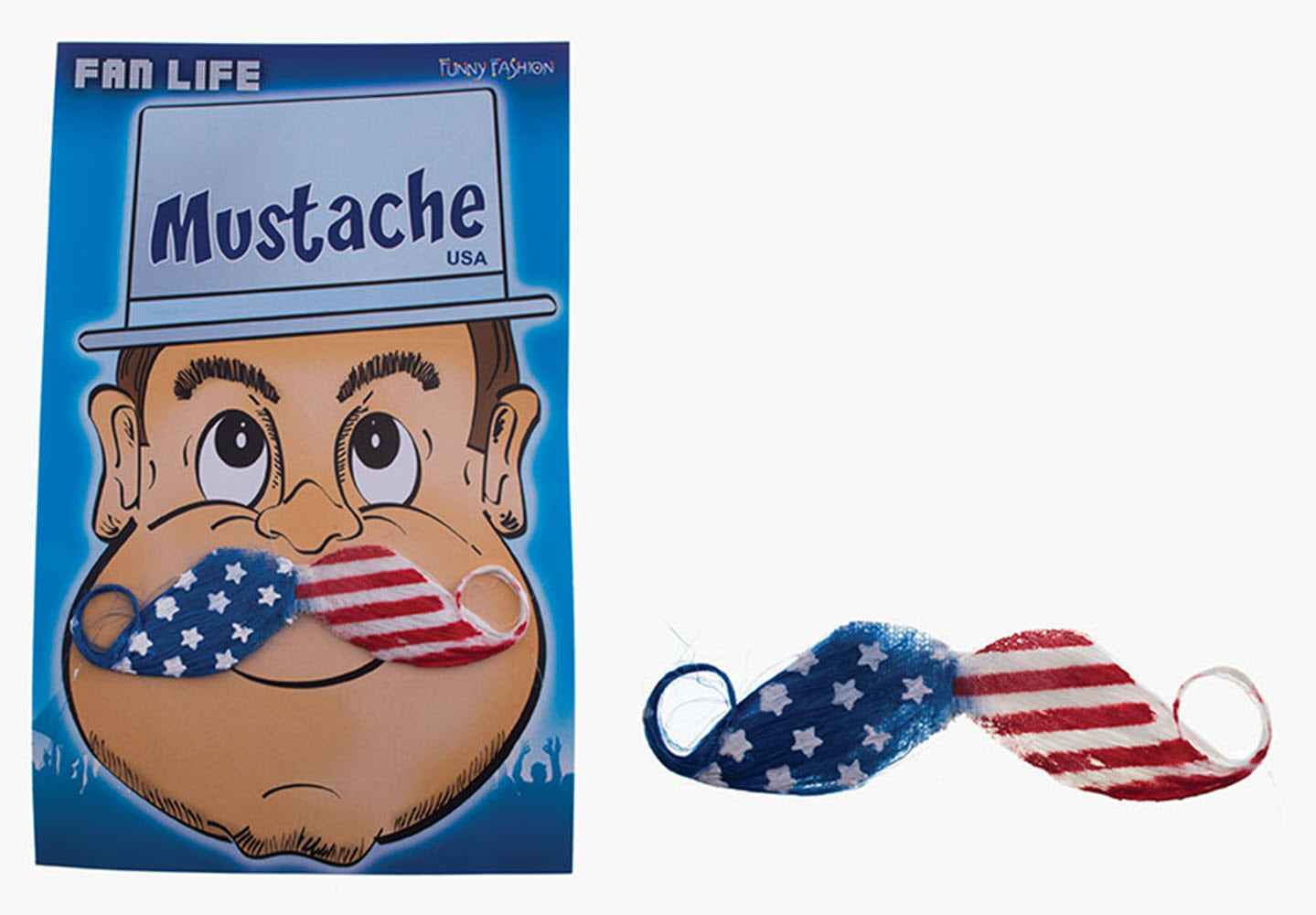 American Flag Mustache - Walmart.com
