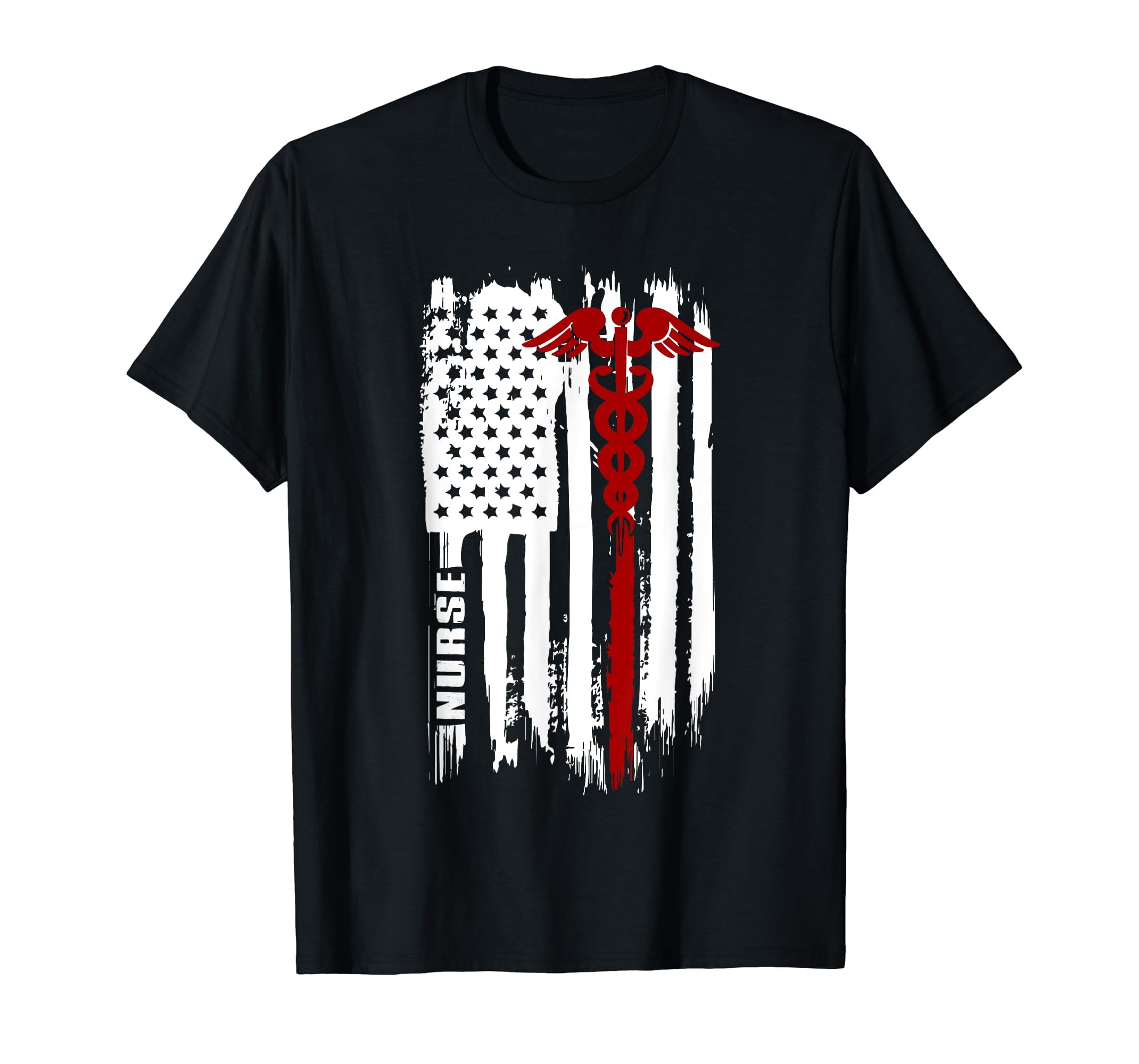 American Flag Nurse Shirt | USA Nurses Gift - Walmart.com