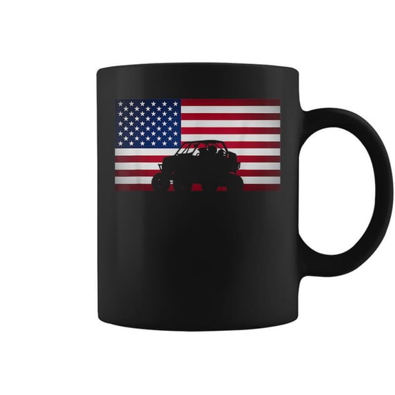 American Flag Off Roading Quad Atv Apparel Quad Atv Coffee Mugs ...
