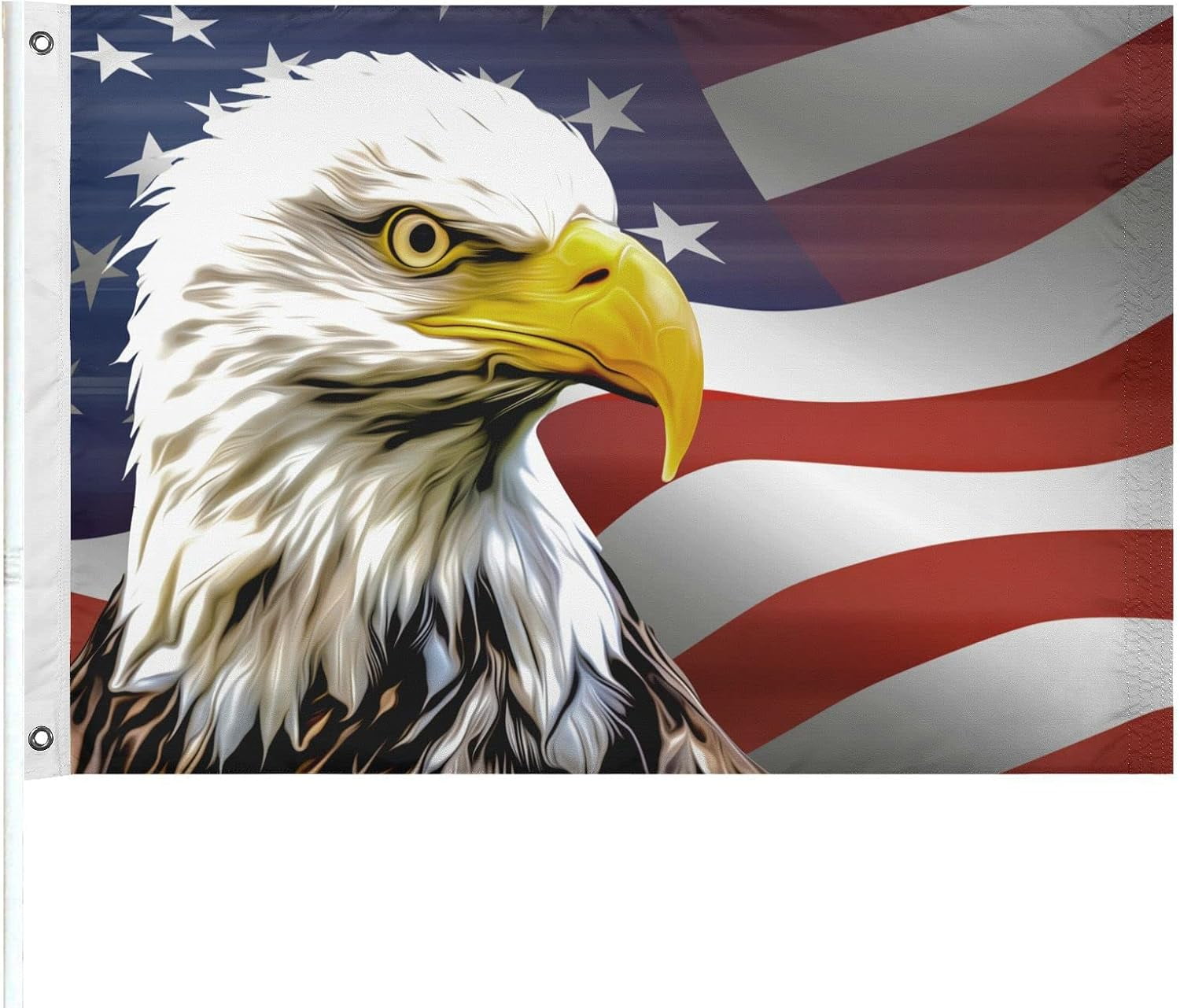 American Flag Outdoor Garden Flag for Outside Funny Flags with Vibrant ...