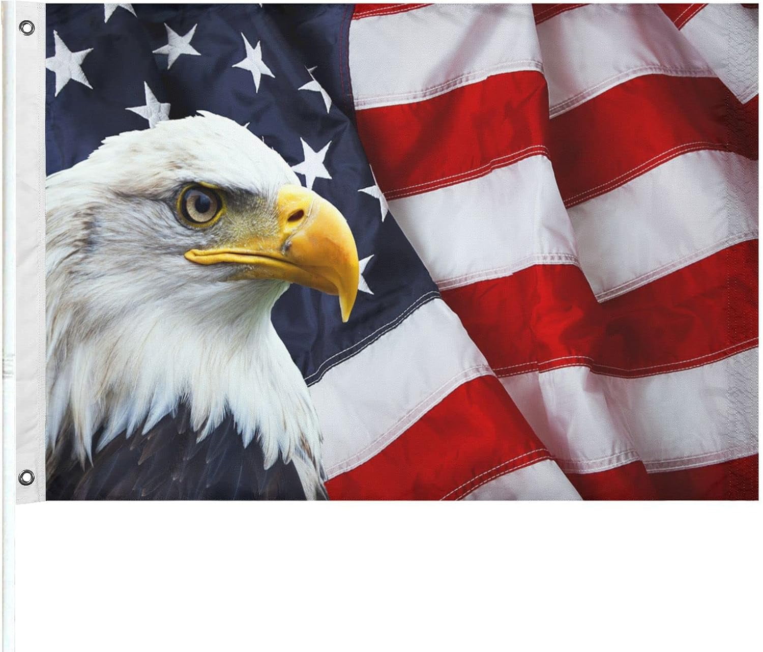 American Flag Outdoor Hawk Garden Flag for Outside Funny Flags with ...