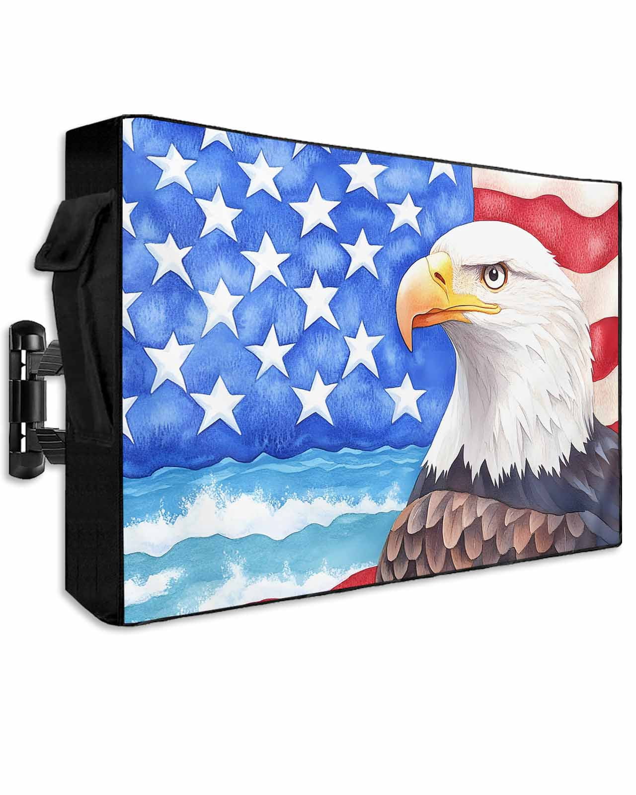 American Flag Outdoor TV Cover 60 to 65 Inch Weatherproof, Country ...