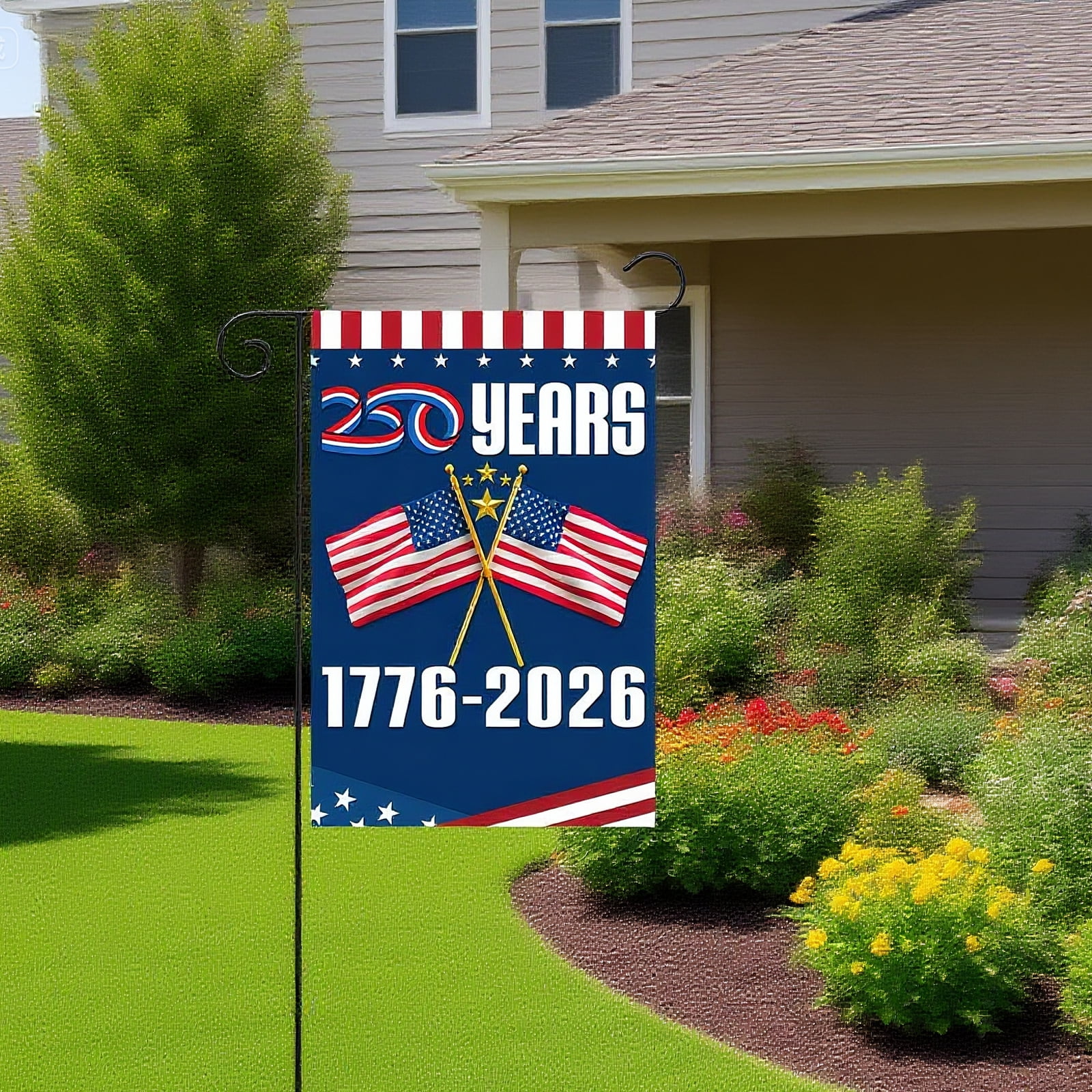 American Flag for Outdoor Use, Heavy-Duty Nylon US Flags for High Wind ...