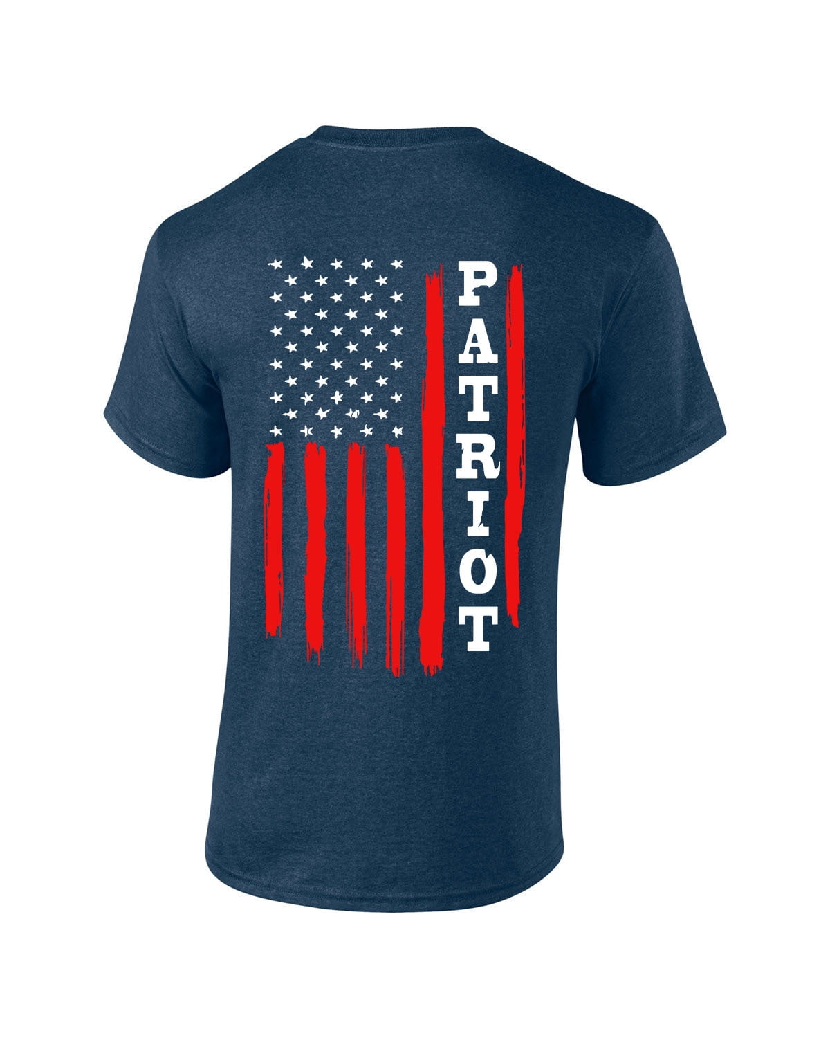 American Flag Patriot Men's Flag Sleeve Patriot Pride Short Sleeve T ...