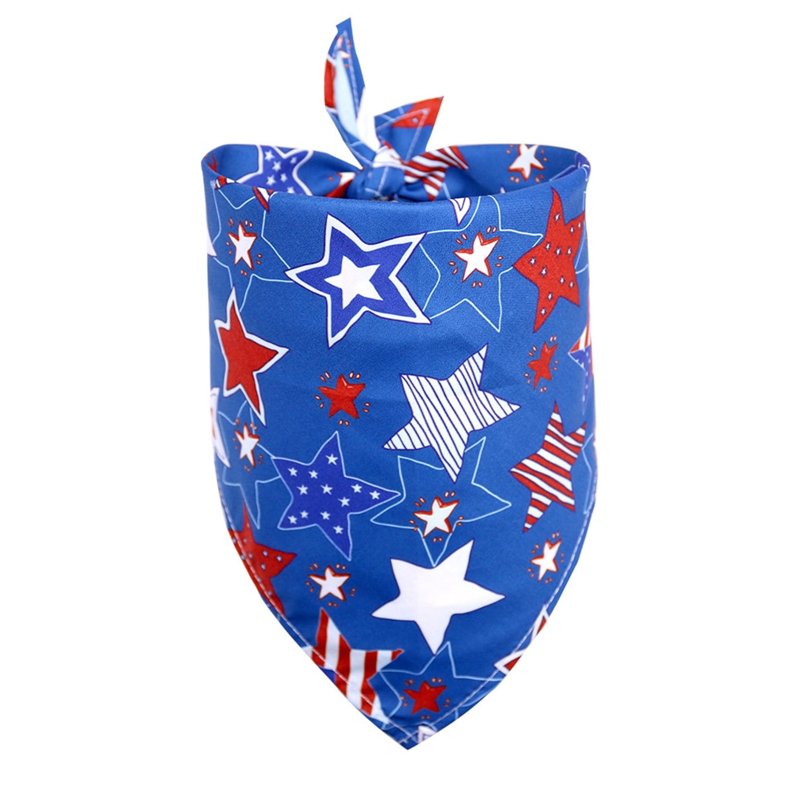 American Flag Patriotic Independence Holiday Bandana, 3 Inch Holiday ...