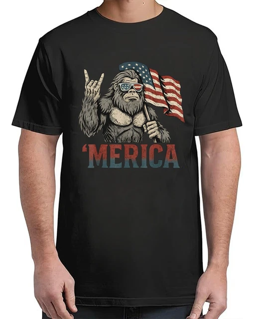 American Flag Patriotic Usa 4Th Of July T-Shirt Cool Vibe Gift For Him ...