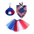 American Flag Pattern Goose Outfit Set for 23 Inch Porch Goose with ...