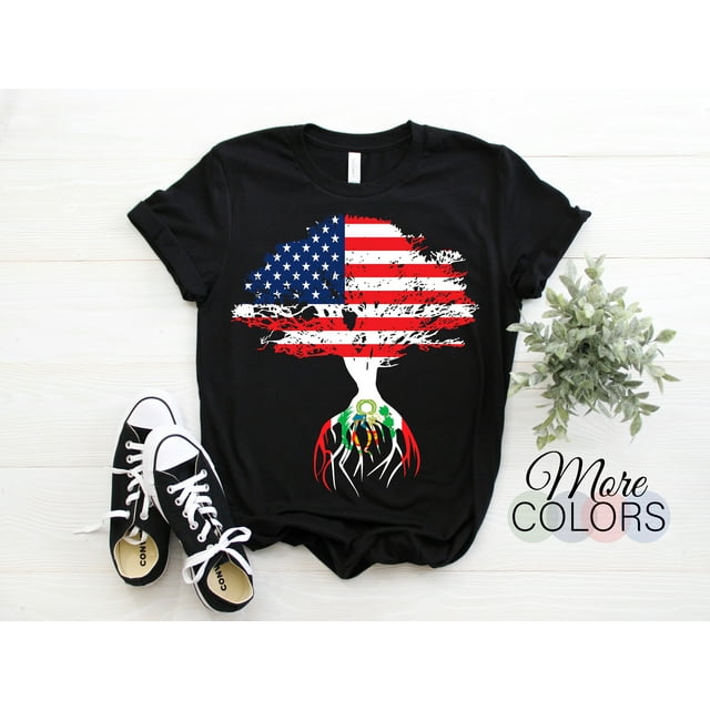 American Flag Peruvian Roots Peru Flag T-Shirt, Peruvians, Peruvian ...