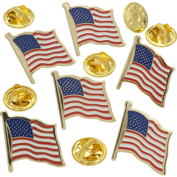 American Flag Pins