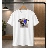 American Flag Pitbull Dog Sunglasses Patriotic T-shirt, for men & women ...
