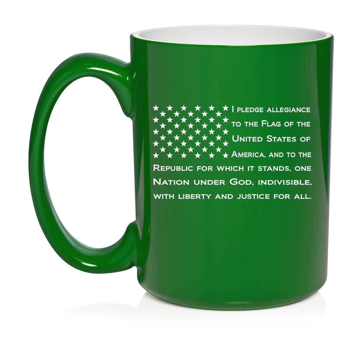 American Flag Pledge Of Allegiance Ceramic Coffee Mug Tea Cup Gift for ...