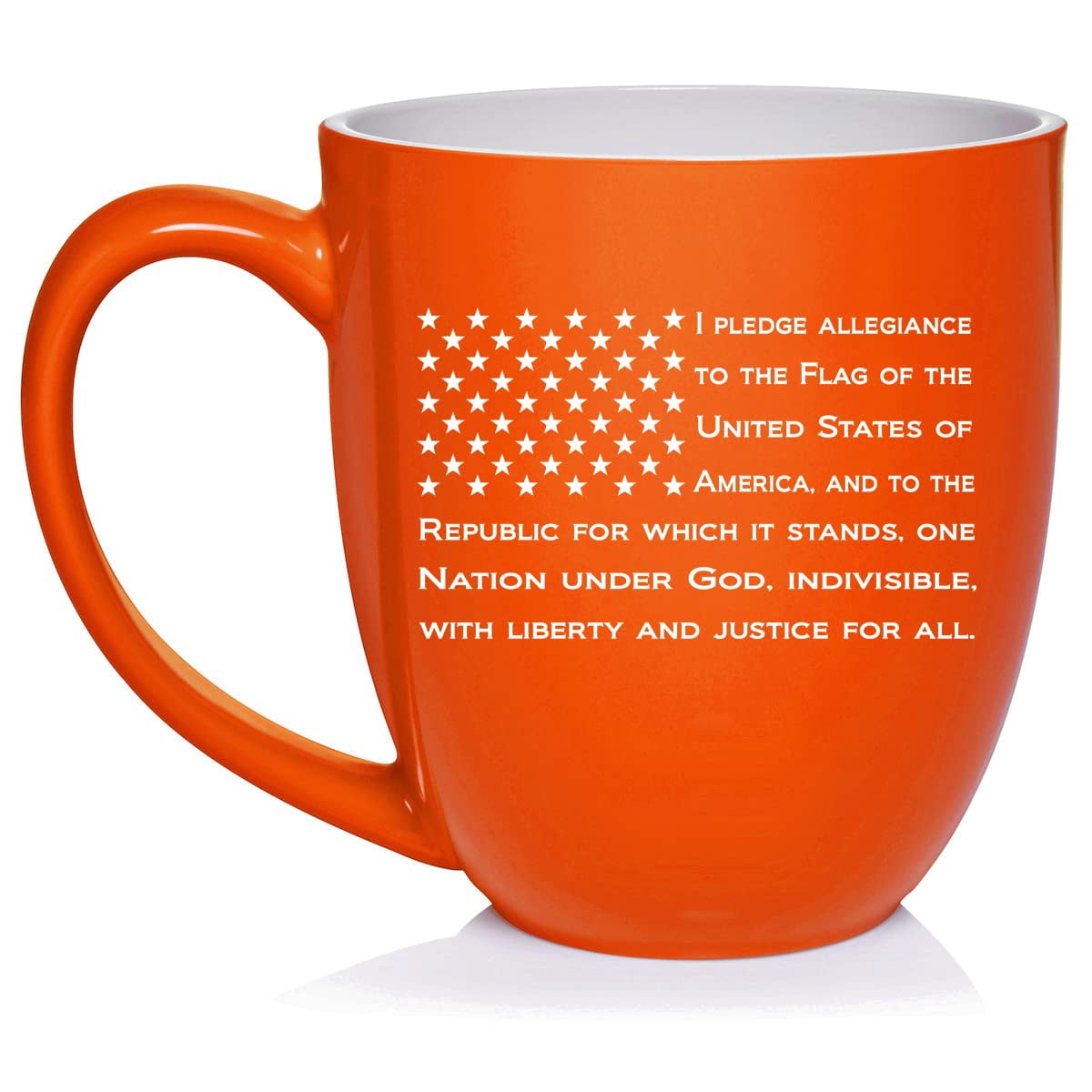 American Flag Pledge Of Allegiance Ceramic Coffee Mug Tea Cup Gift for ...