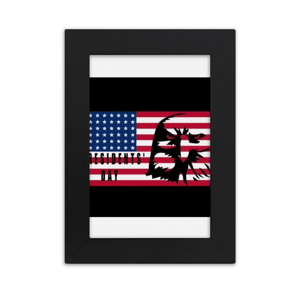 American Flag Presidents Day Brid Desktop Photo Frame Picture Display ...