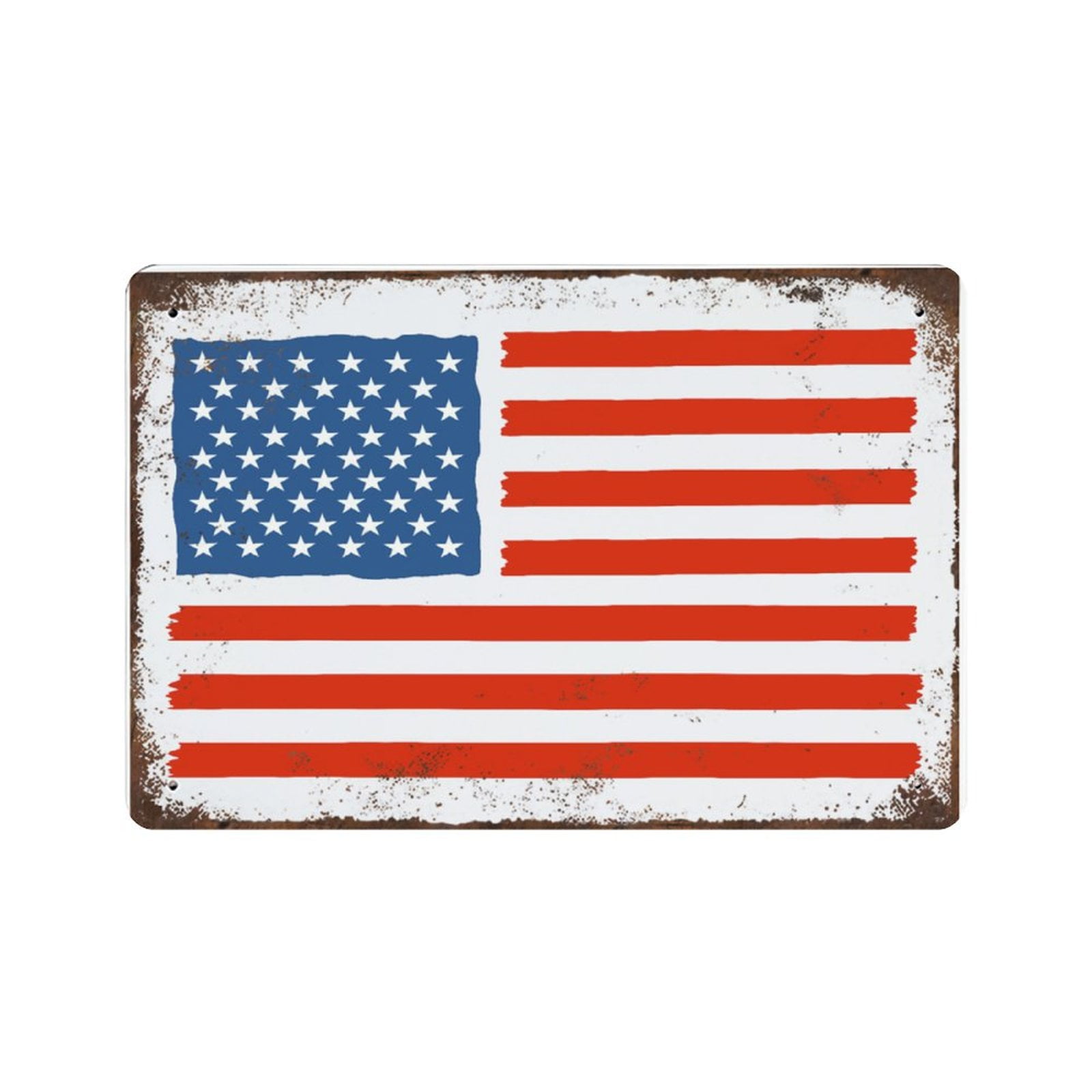 American Flag Printable Art, Patriotic Wall Art, America Art Red White ...