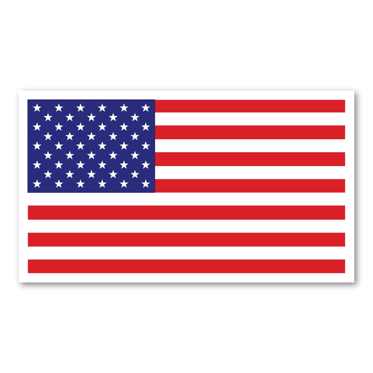American Flag Rectangle Indoor Magnet - Walmart.com