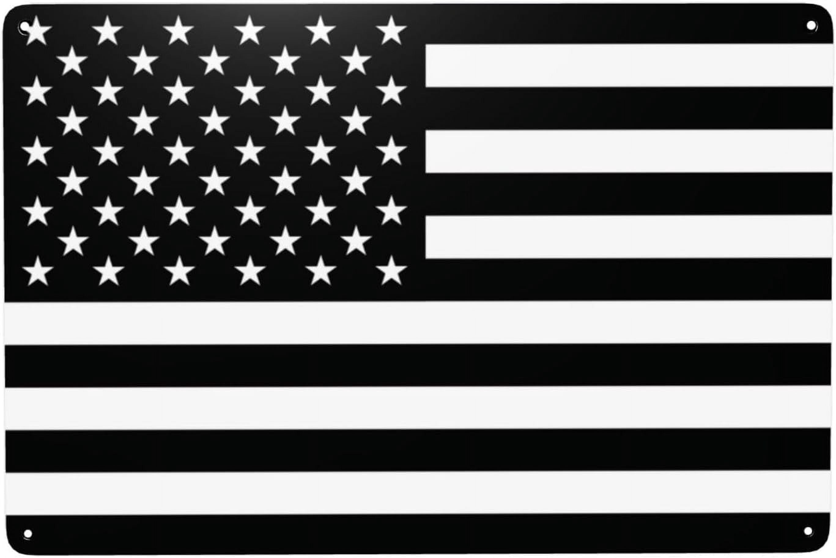 American Flag Retro Metal Tin Signs, Vintage Wall Art Sign Posters, USA ...