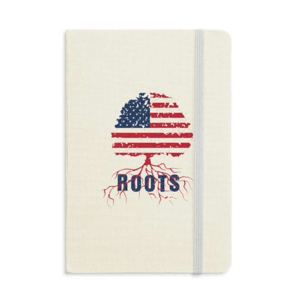 American Flag Root Faly Notebook Official Fabric Hard Cover Classic ...