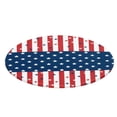 American Flag Round Fitted Tablecloth with Elastic 48" Tables ...