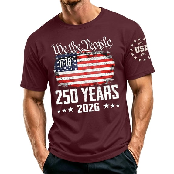 American Flag Shirts for mens, 4th of July Tops Patriotic 1776 USA T ...