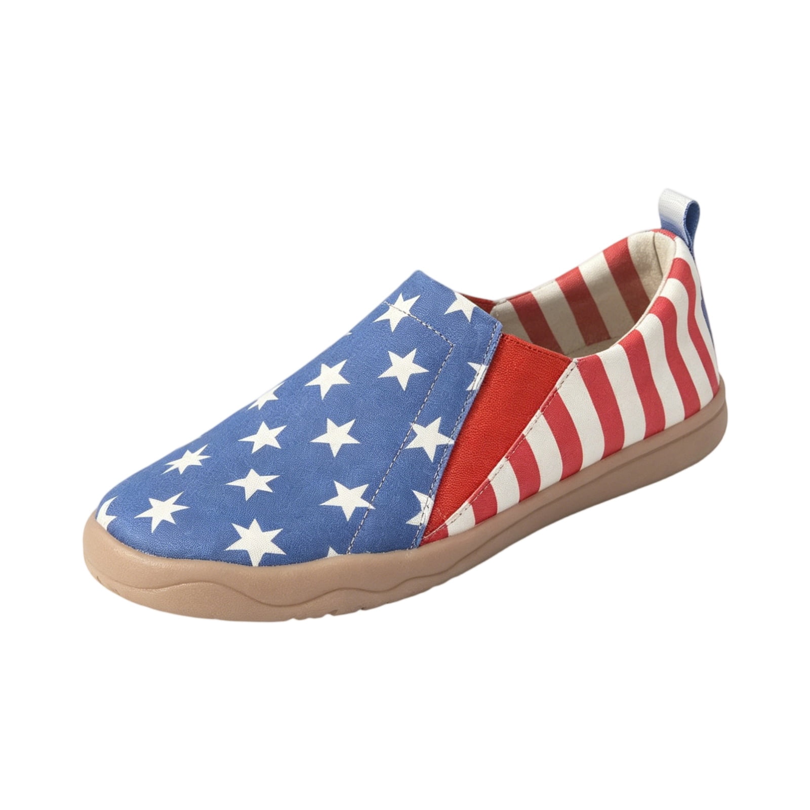 American Flag Shoes for Men Women Road Running Shoes Womens Mens ...