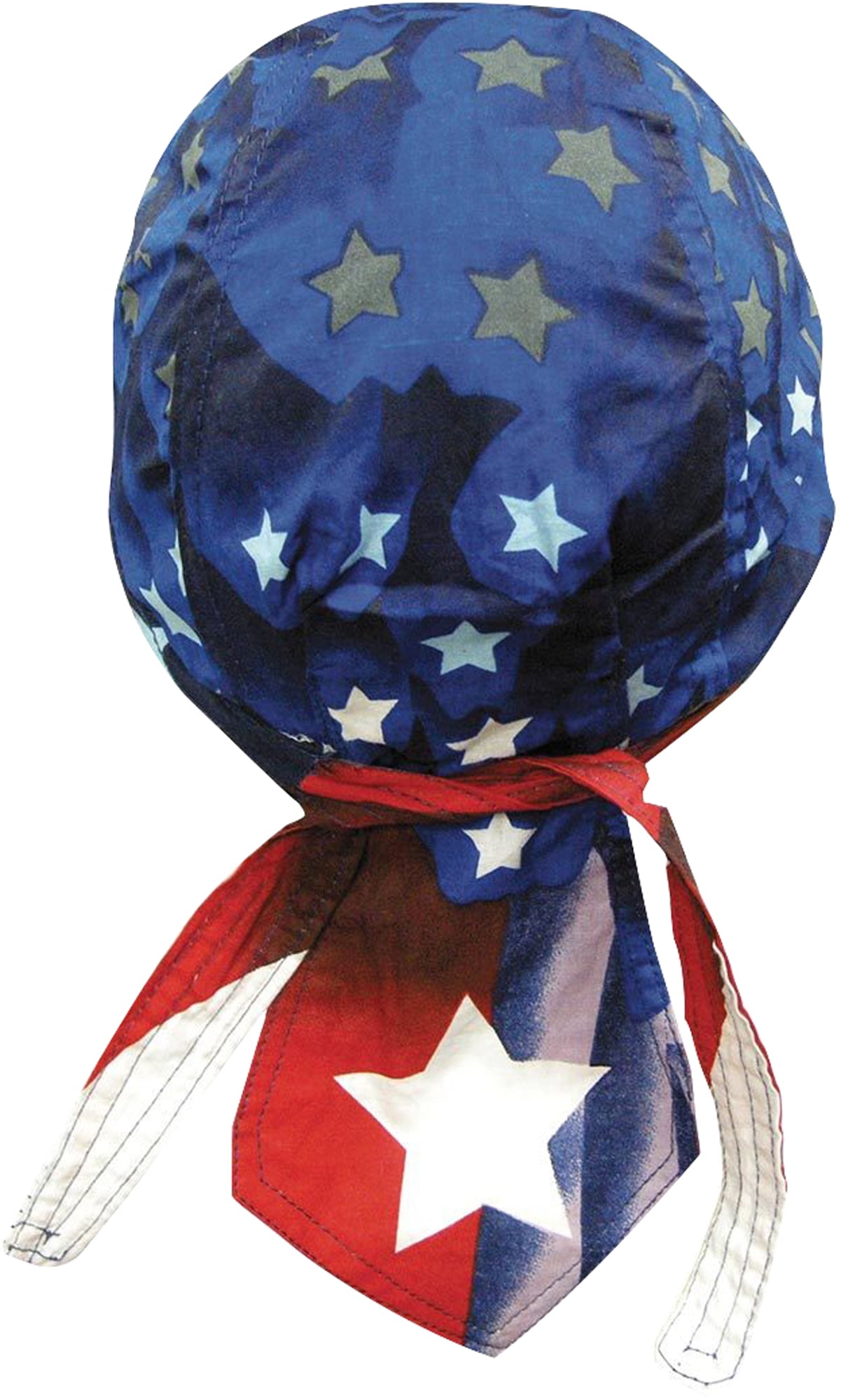 American Flag Skull Cap Patriotic Doo Rag Red White and Blue (Red White ...
