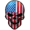 American Flag Skull Patch - Walmart.com