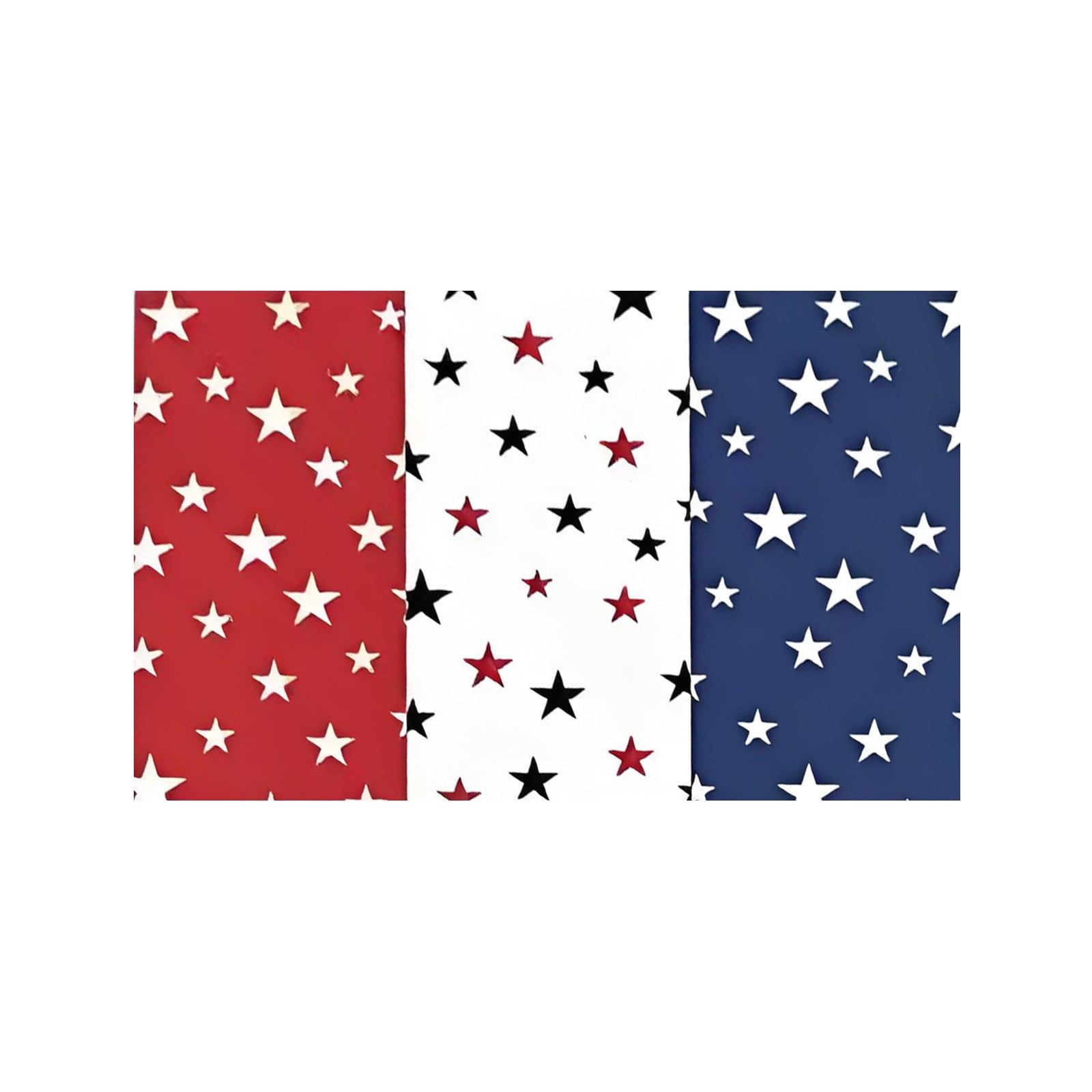American Flag Star Indoor Outdoor Non-Slip Patriotic Summer Doormat ...
