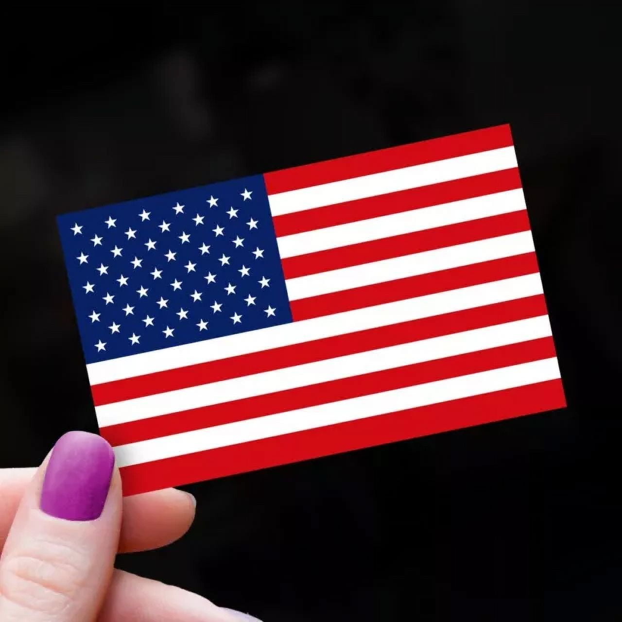 American Flag Sticker Red White & Blue United States Us Flag Decal ...